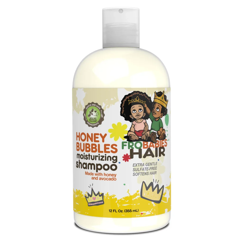 FRO BABIES Honey Bubbles Moisturizing Shampoo (12oz) - africana hair ...
